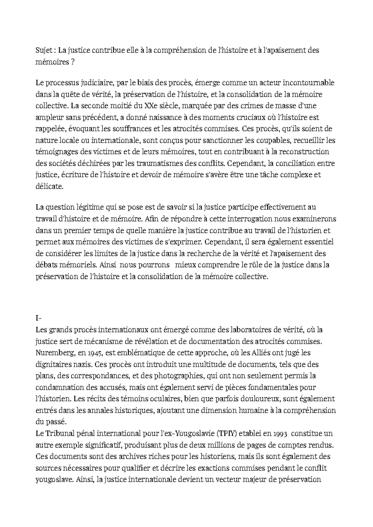 Fiche méthode dissertation hggsp - La DISSERTATION se présente sous la ...