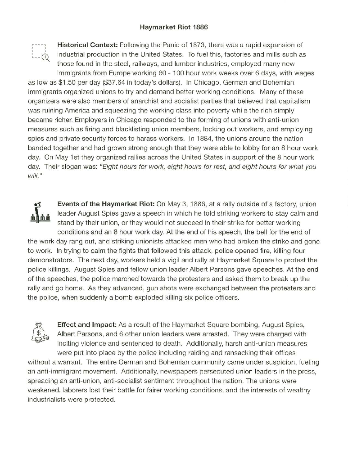 Gilded Age Strikes: Haymarket Riot, Homestead Strike, & Ludlow Massacre ...