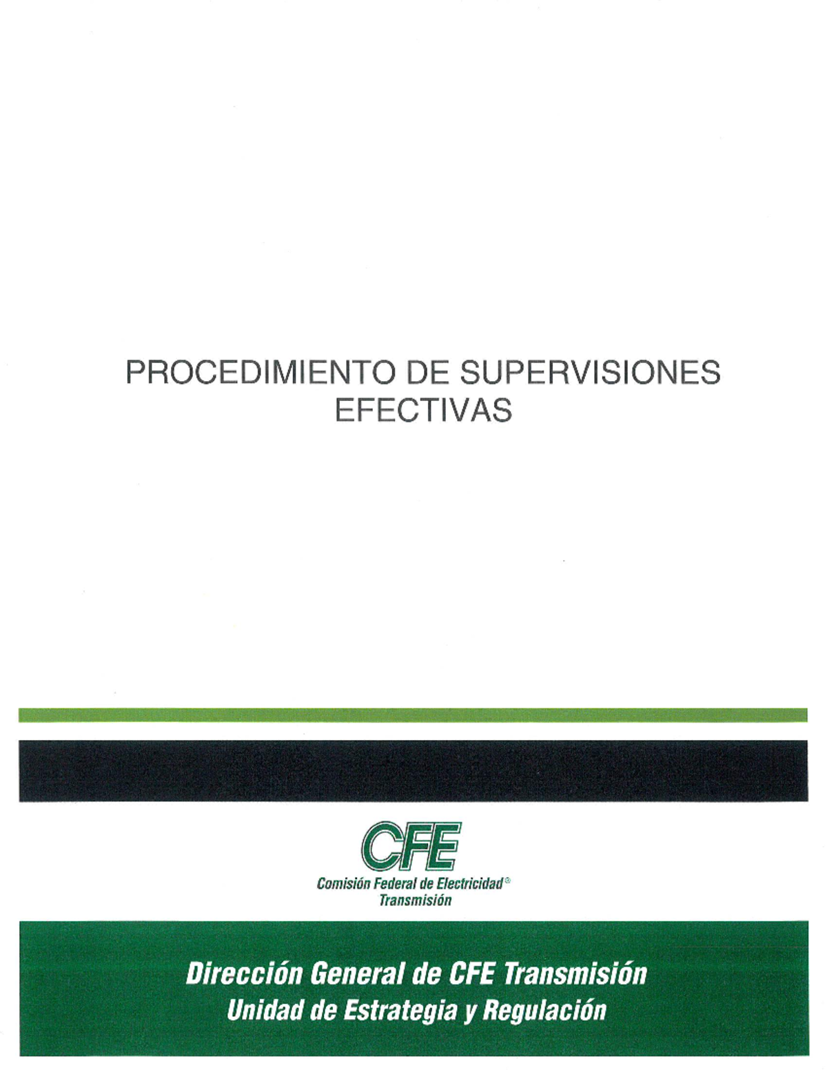 Supervisión Efectiva: Procedimiento y Mejores Prácticas - Studocu