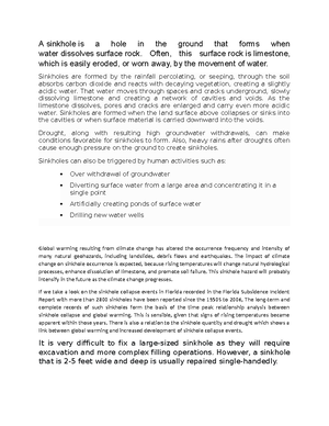 Arciaga Hydrologic cycle - Nina Fatima S. Arciaga 9/1/ TTH 4:30PM-6:0 0 ...