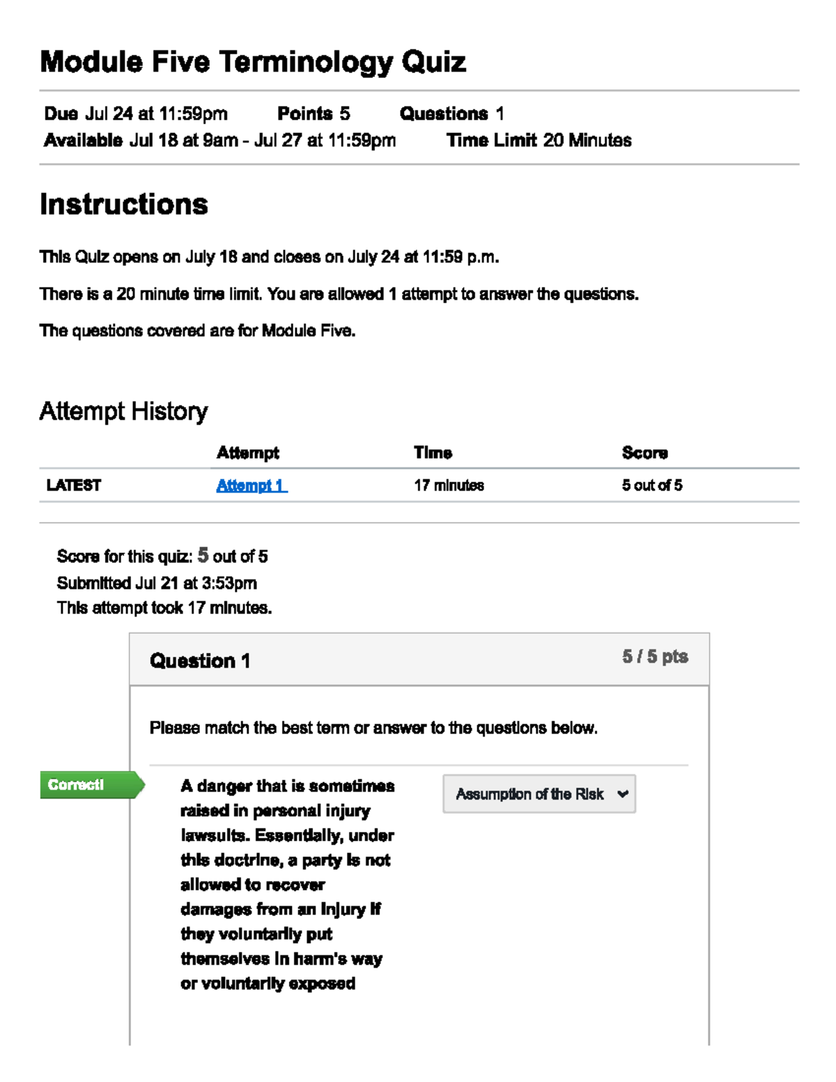 NURS-5366 Module 5 Quiz Overview and Key Concepts - Studocu