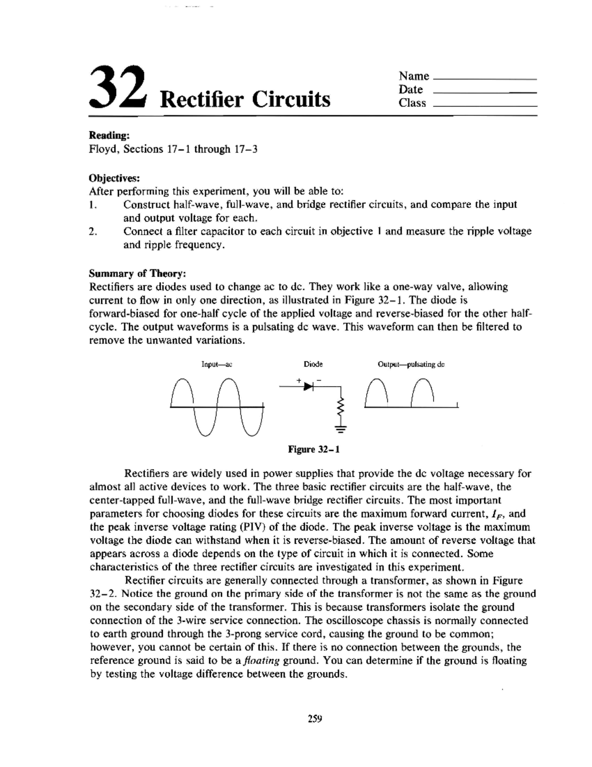Recti manual 1 - Recertification procedure. - 32 Name Date Rectifier ...