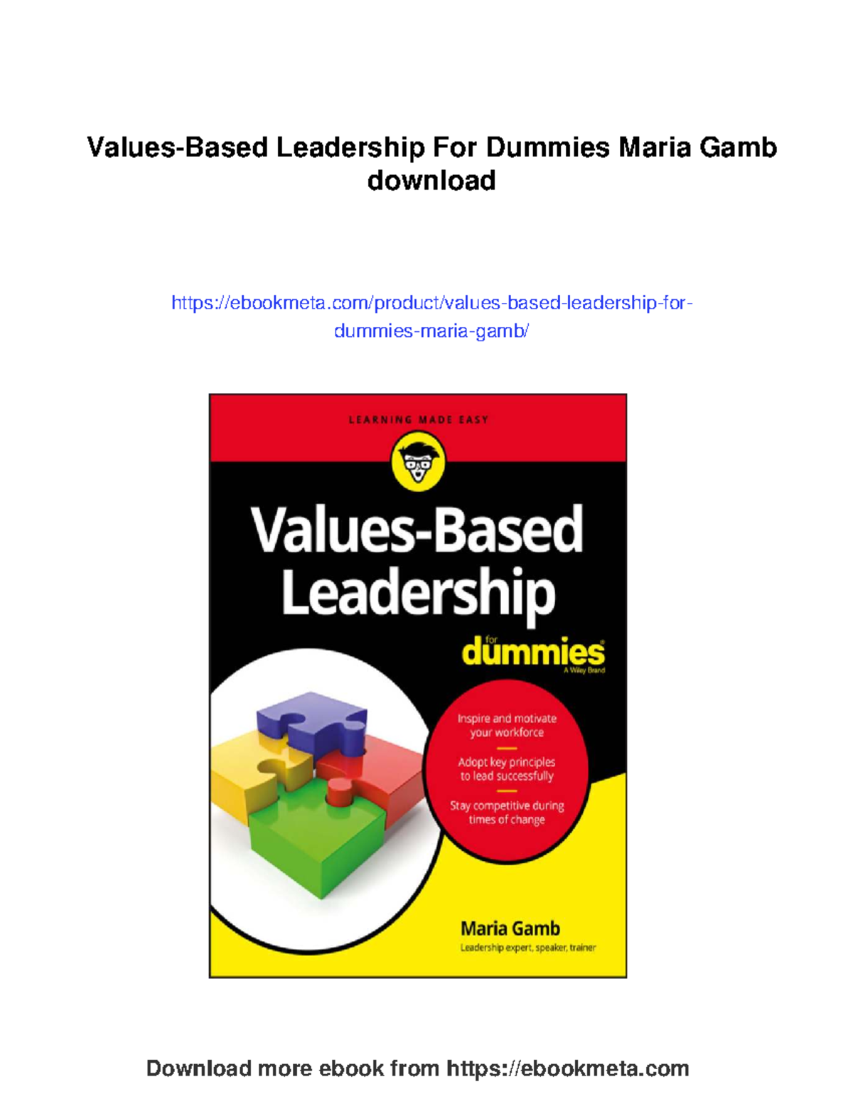 Leadership for Dummies: A Comprehensive Guide to Effective Leadership ...