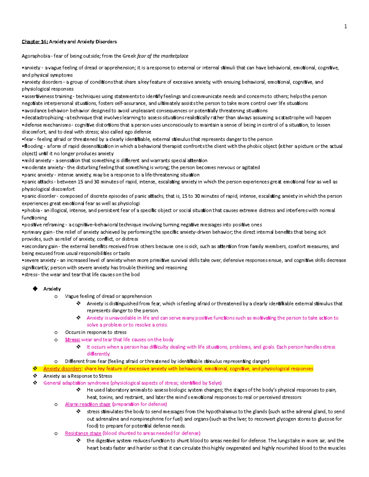 Personality Disorders Matching Worksheet - Personality Disorders ...