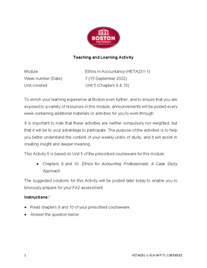 HETA231 1 Jan Jun2025 FA1 Memo PM V3 24012025 - HIGHER EDUCATION ...