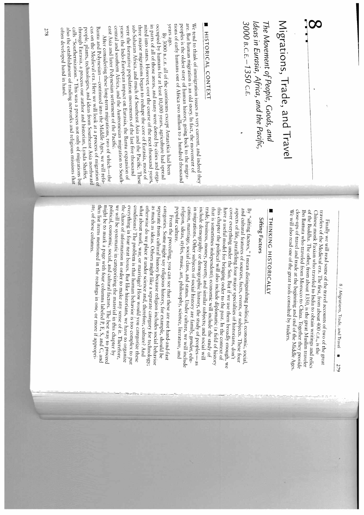 Migrations, Trade, and Travel in the Indian Ocean: A Study of ...