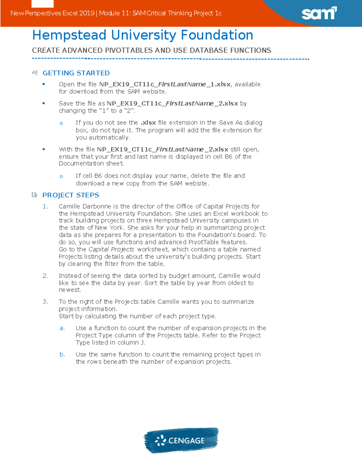 Module 9: Data Analysis with Power Tools and Creating Macros ...
