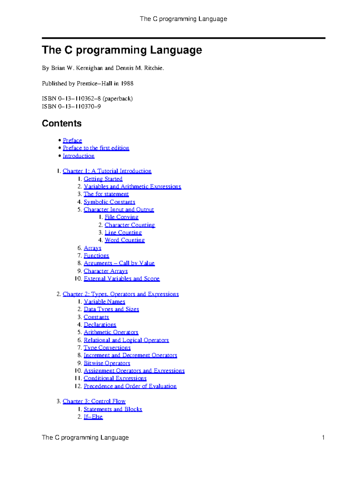 C Programming Language: A Comprehensive Guide (CS101) - Studocu