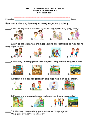271832732 SLE Lesson 1 Things in the Surroundings - 1 Unit IV, Chapter ...