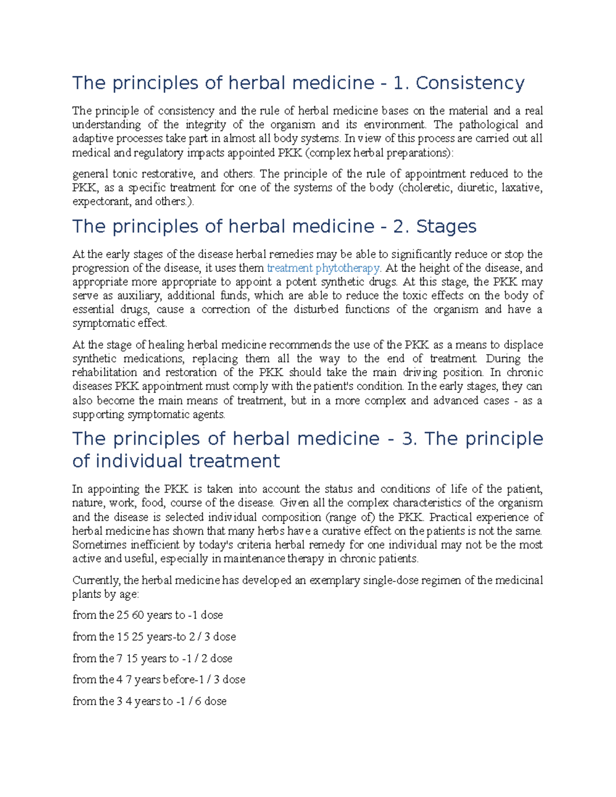 Phytotherapy Principles and Practices: Herbal Medicine Insights - Studocu