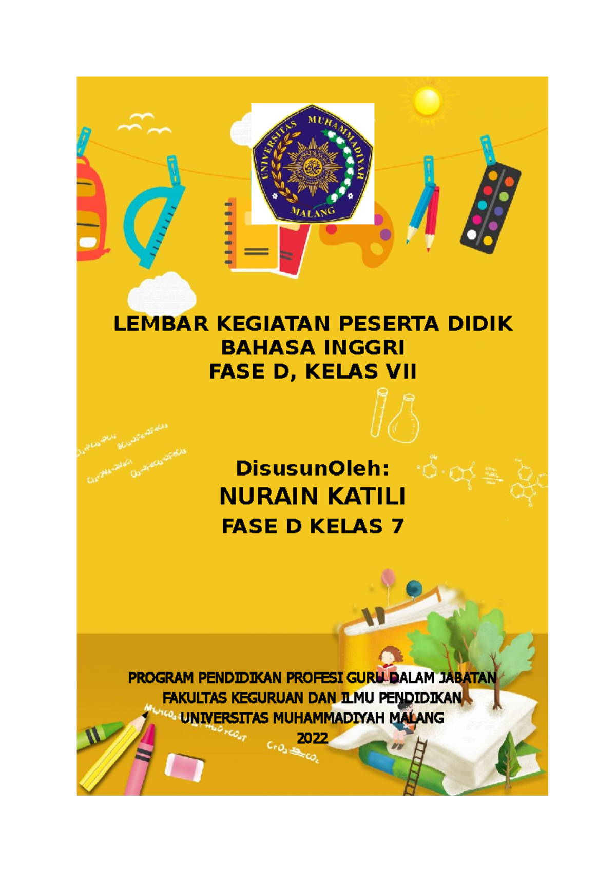 LKPD Descriptive Text for English Class VII - Fase D Activities - Studocu