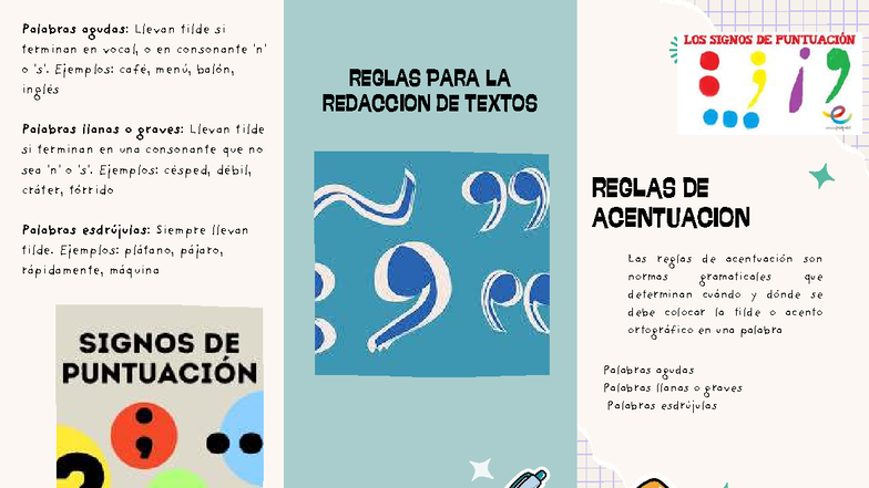 Reglas de Acentuación: Palabras Agudas, Llanas y Esdrújulas - Studocu