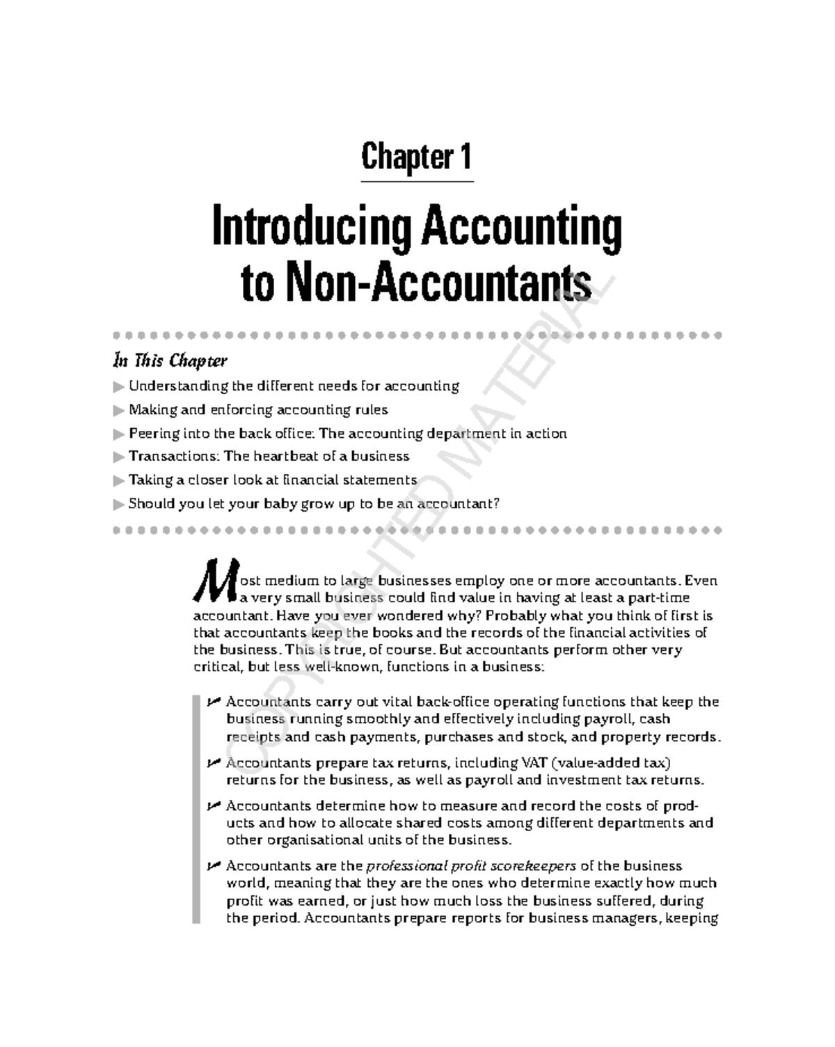 Accounting for non accountants - BS Accountancy - UdM - Studocu