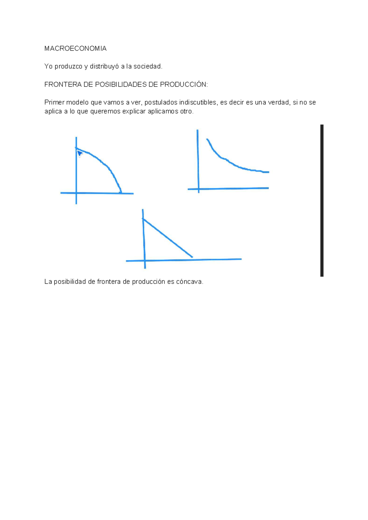 Clase DE Macroeconomia - MACROECONOMIA Yo produzco y distribuyó a la ...
