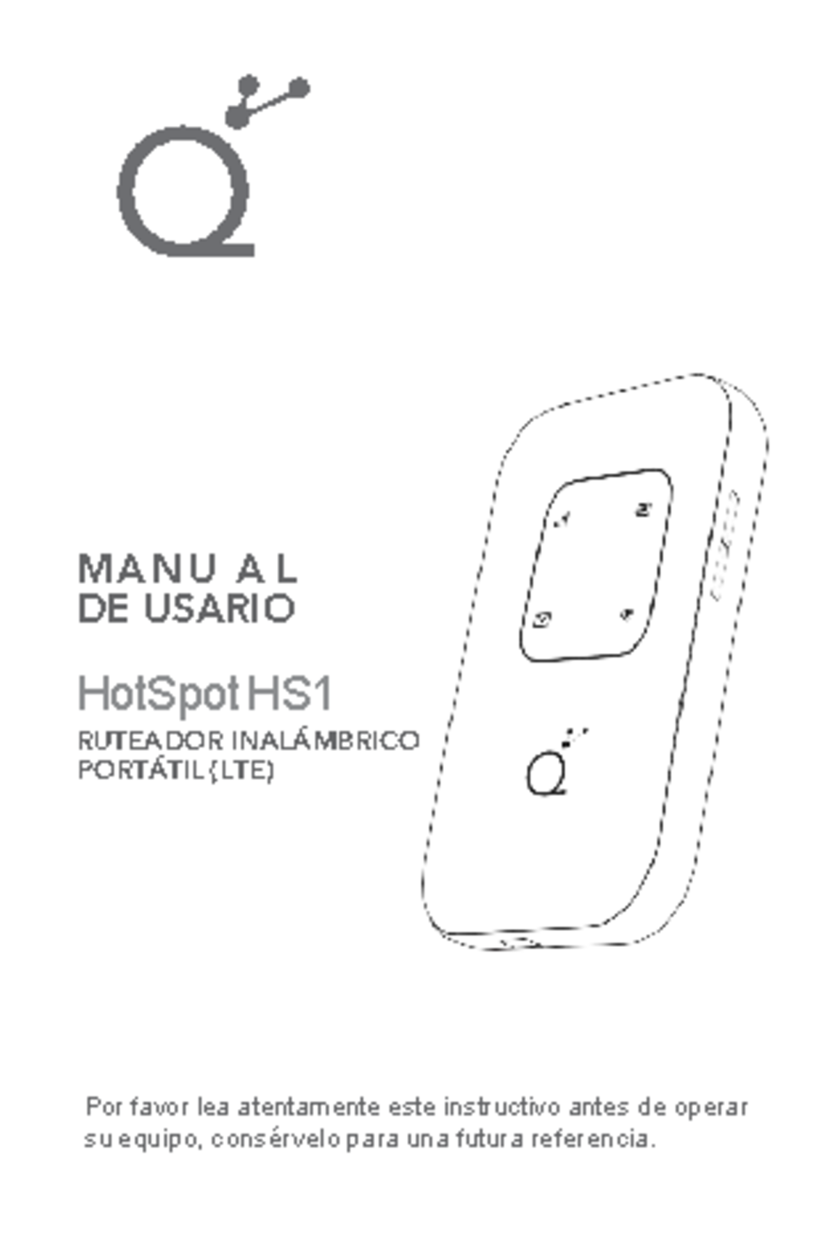 Instructivo de Usuario para el Ruteador Inalámbrico HotSpot HS1 - Studocu