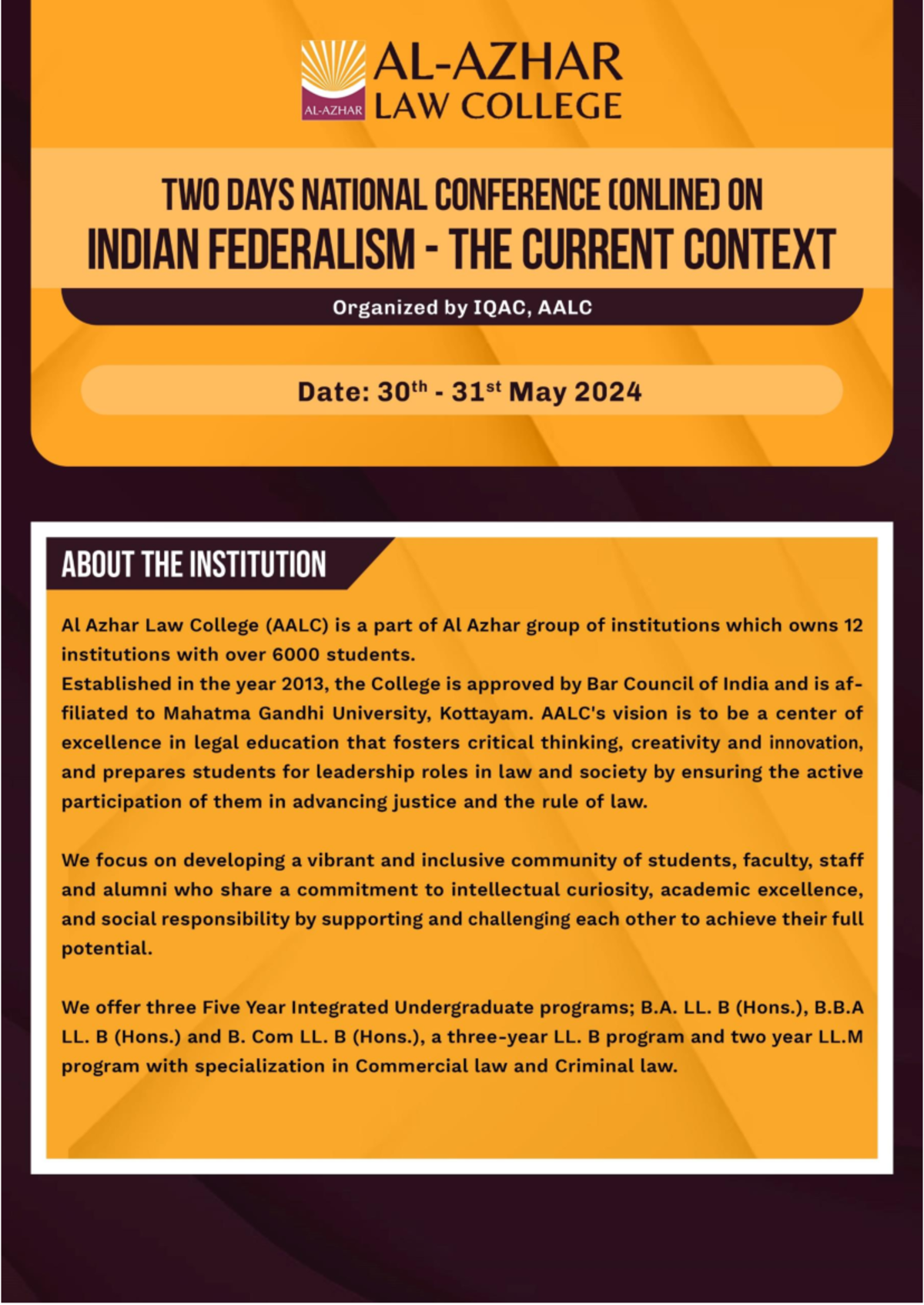 National Conference Insights - Summary Report from TWO DAYS Event - Studocu
