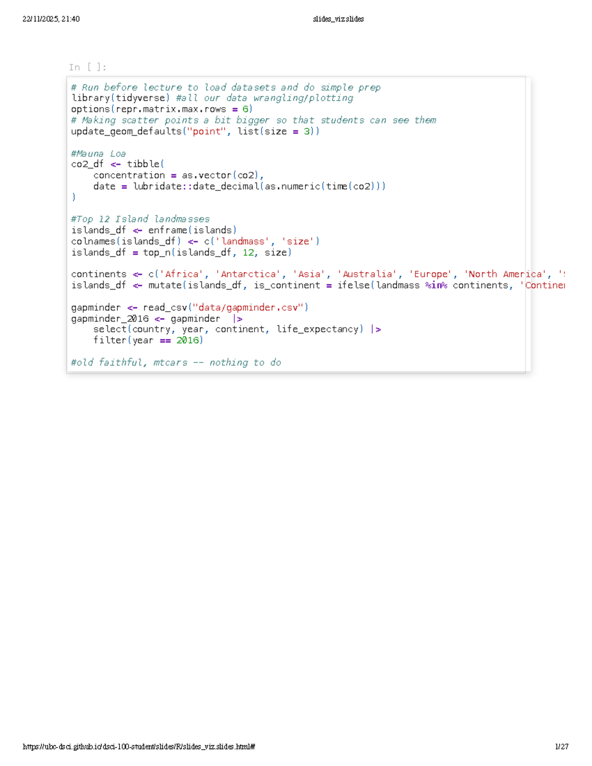DSCI 100 Lecture 4: Data Visualization Techniques in R - Studocu