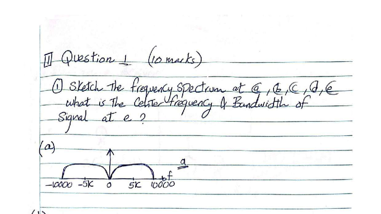 Midterm Solutions for Signal Processing (EE 2024) - Studocu