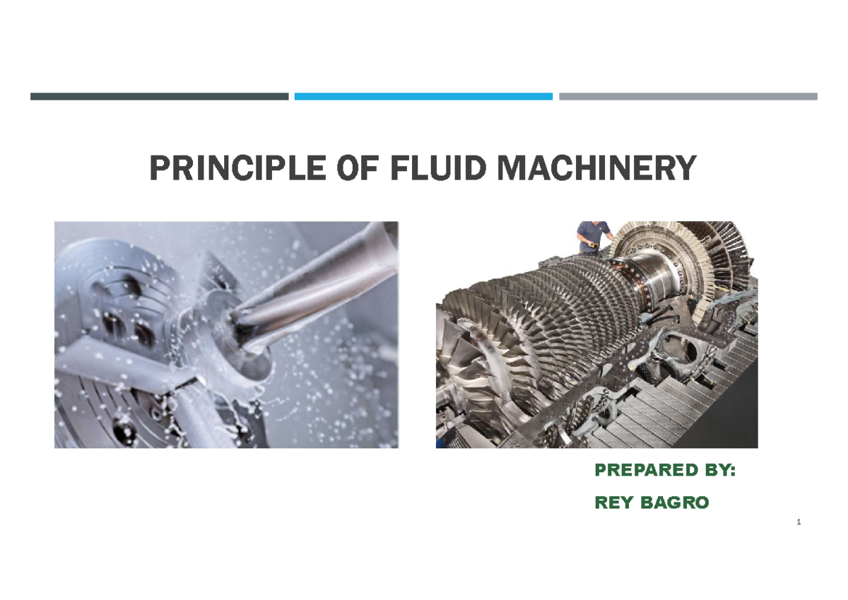Fluid Machinery Principles: Sample Problems & Solutions (ZA 2457813 ...