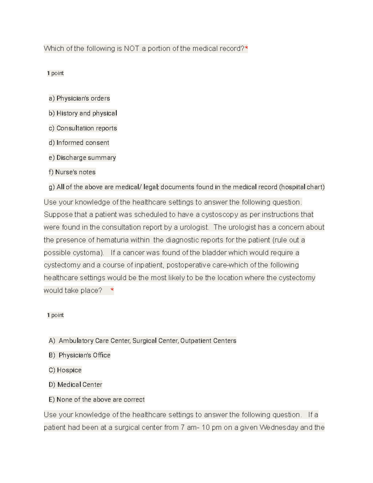 Medical Terminology & Patient Care Documentation Overview (MED 101 ...