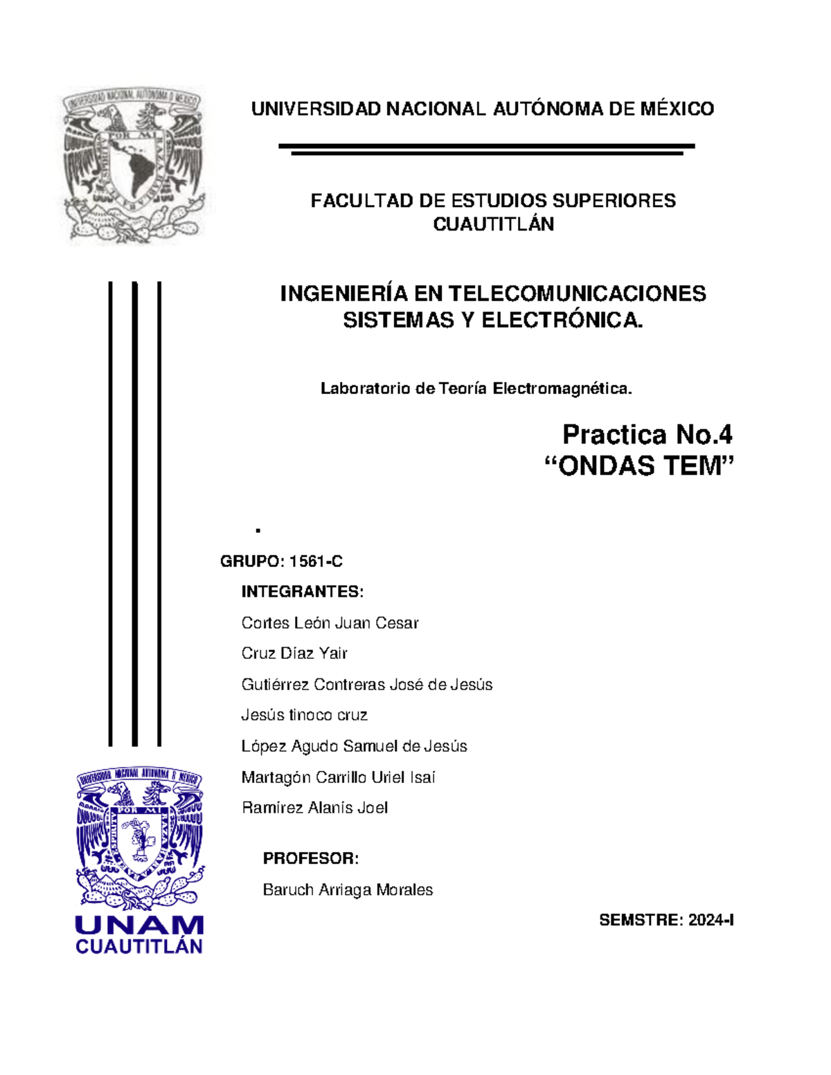 1561-C.L.Teoria Electromagnetica.P - UNIVERSIDAD NACIONAL AUTÓNOMA DE ...