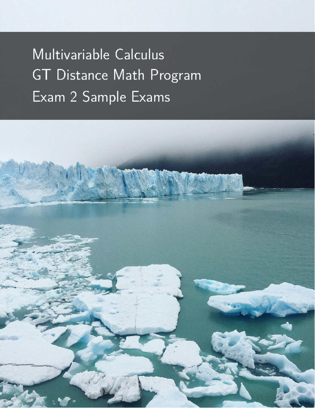 Sample 2Exams - Practice Exams for Module 2 of Multivariable Calculus ...