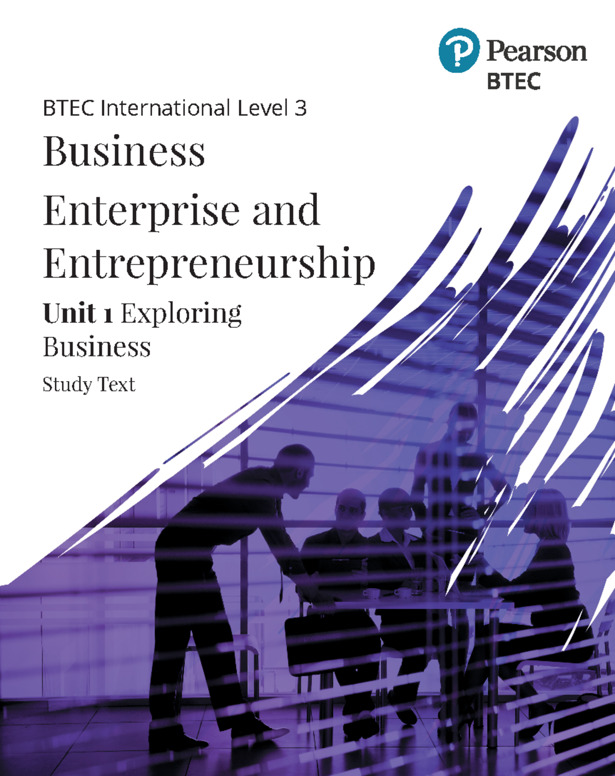BTEC Business Unit 1: Exploring Enterprise and Entrepreneurship Text ...