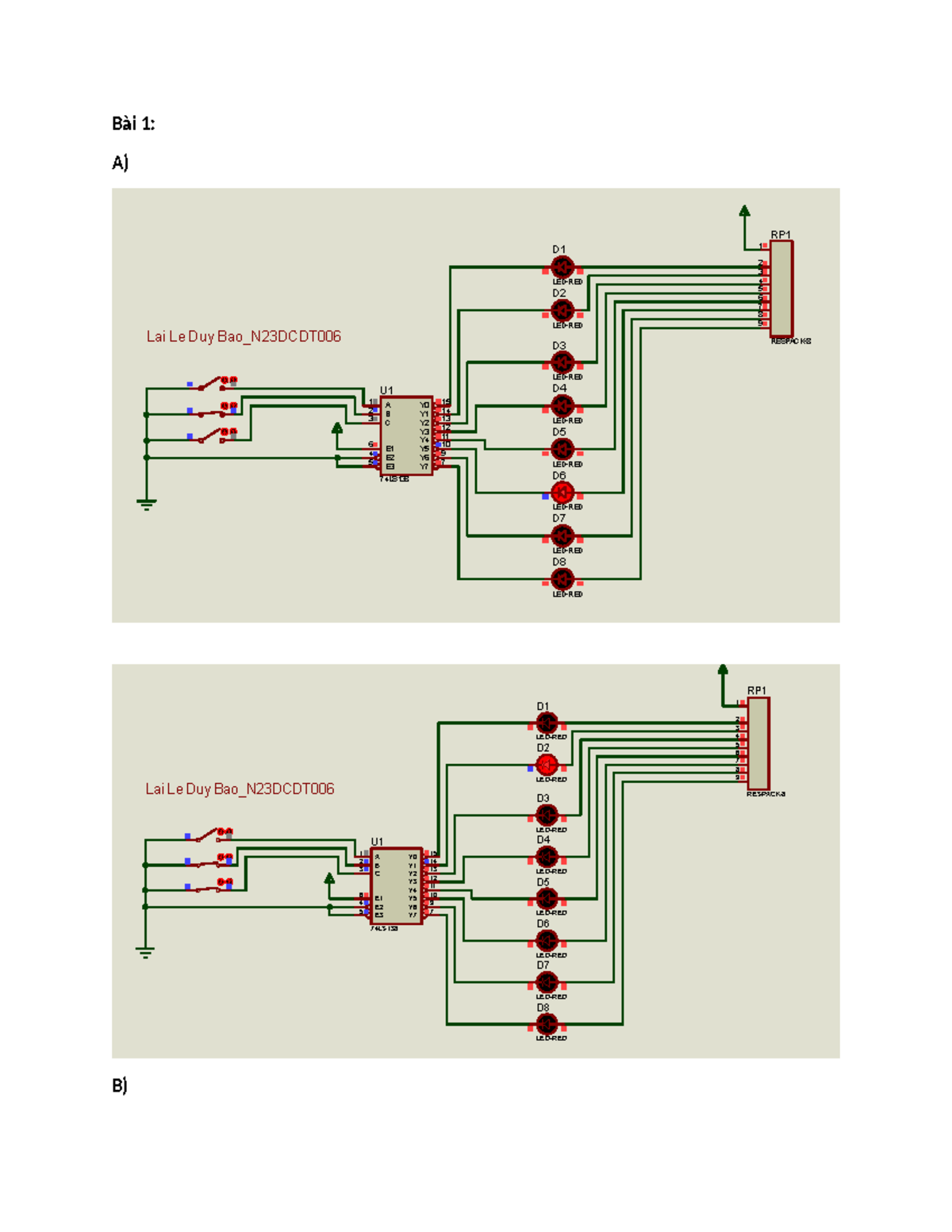 THCS - LED-RED Circuit Design Notes for N23DCDT006 - Studocu