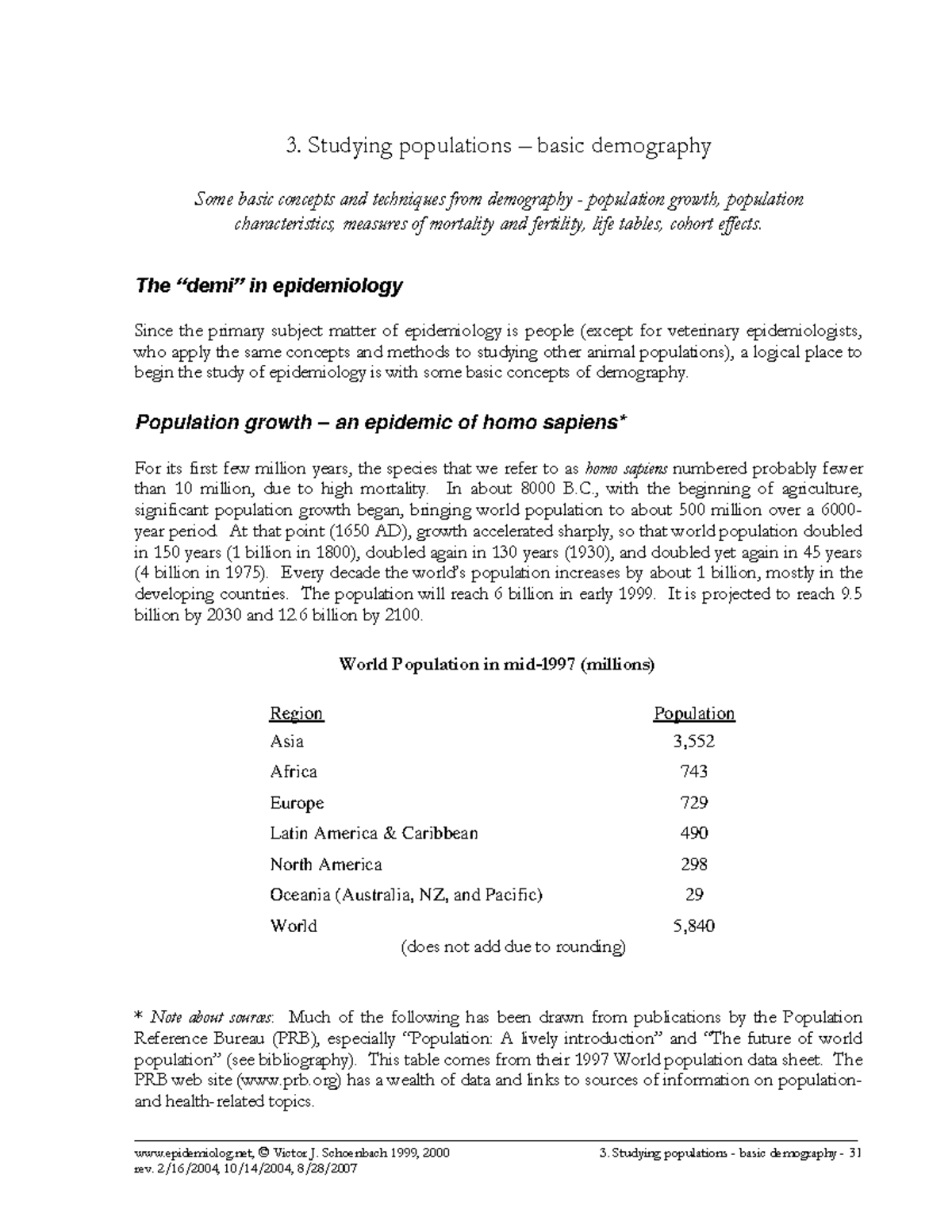 Basic Demography Concepts and Techniques - ACLC Senior High - Studocu
