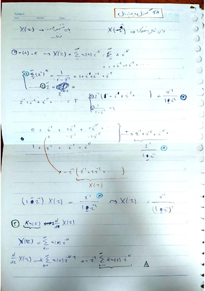 Lecture Notes: Advanced Engineering Mathematics (ENG 101) - Linear ...