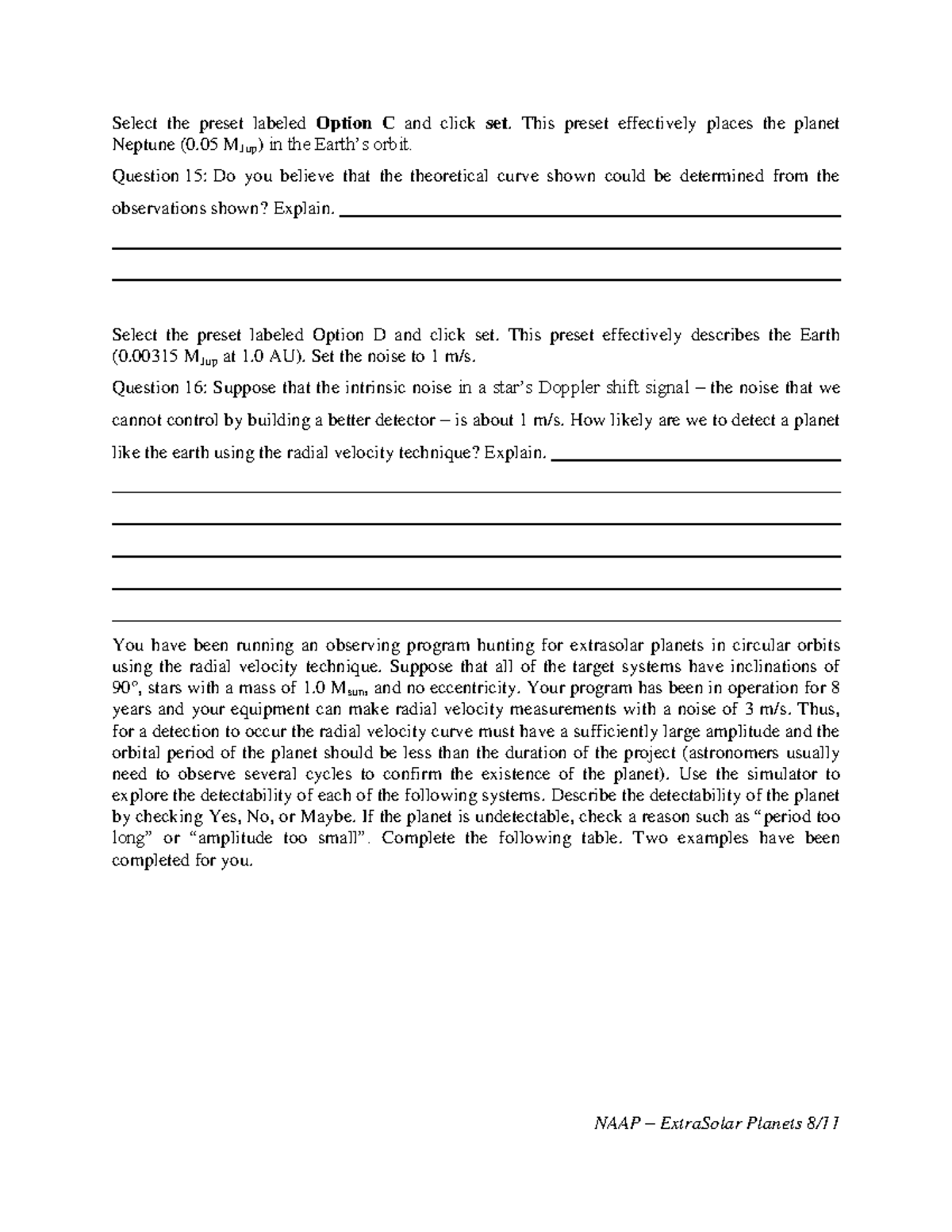 Eclipsing Binary Simulator Student Guideblank 8 - NAAP – ExtraSolar ...