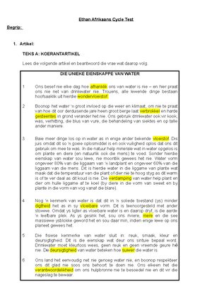 Graad 8 gedigte toets 2023 - Siklustoets 2 Maart 2023 AFRIKAANS EERSTE ...