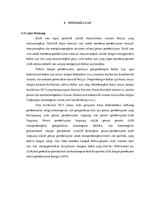 Contoh Instrumen Penilaian Tes dan Non tes - KISI – KISI INTRUMEN ...