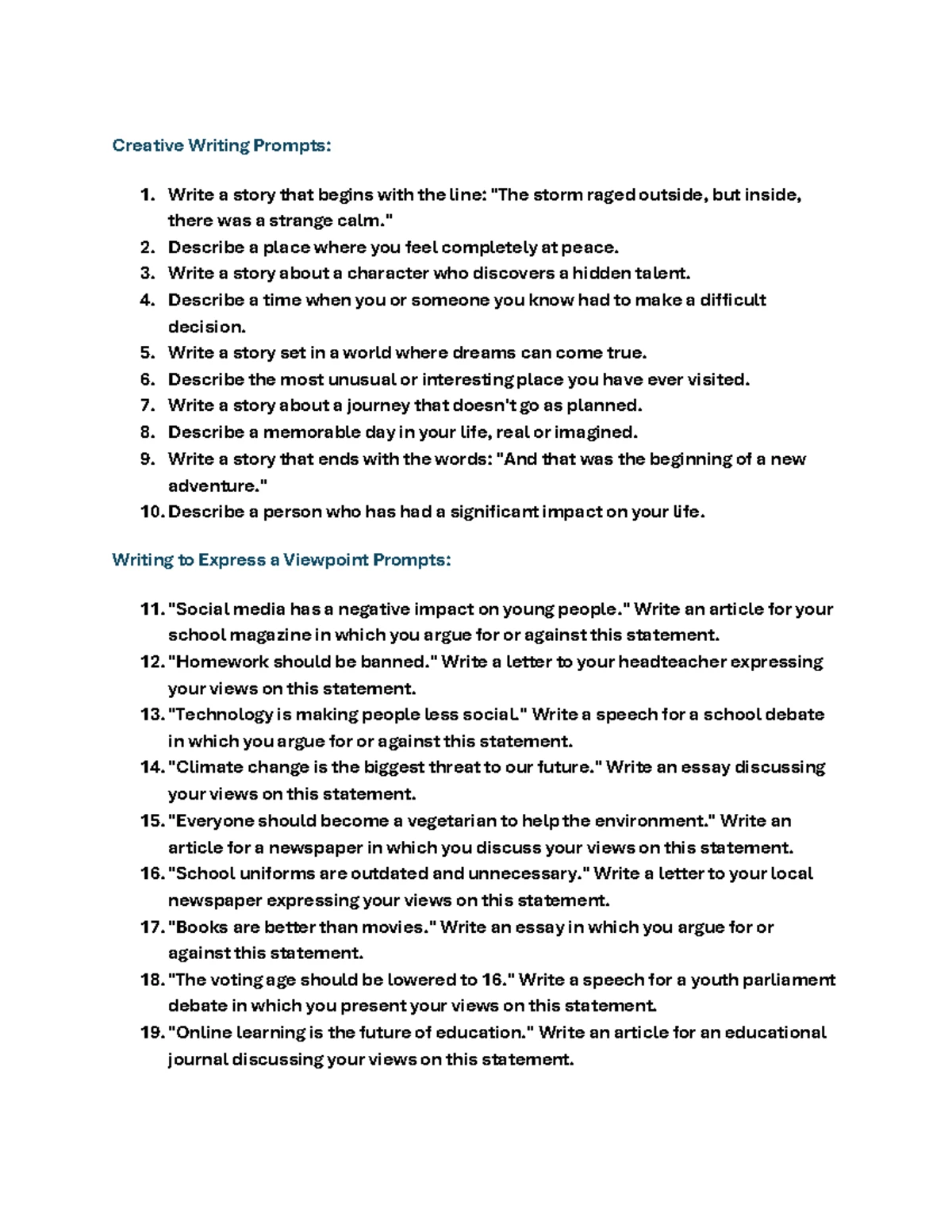 Step-by-Step Guide for Paper 1: English Language Exam Prep - Studocu
