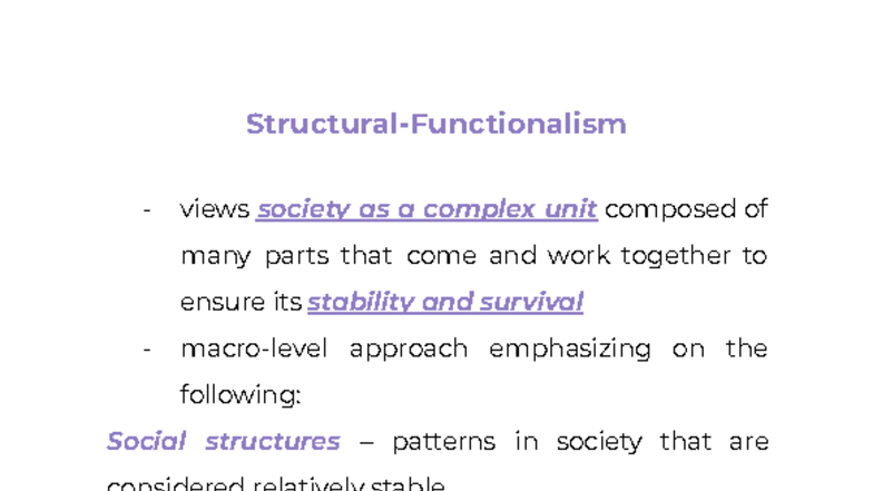 Sociology DISS Notes: Understanding Society's Complex Structures - Studocu