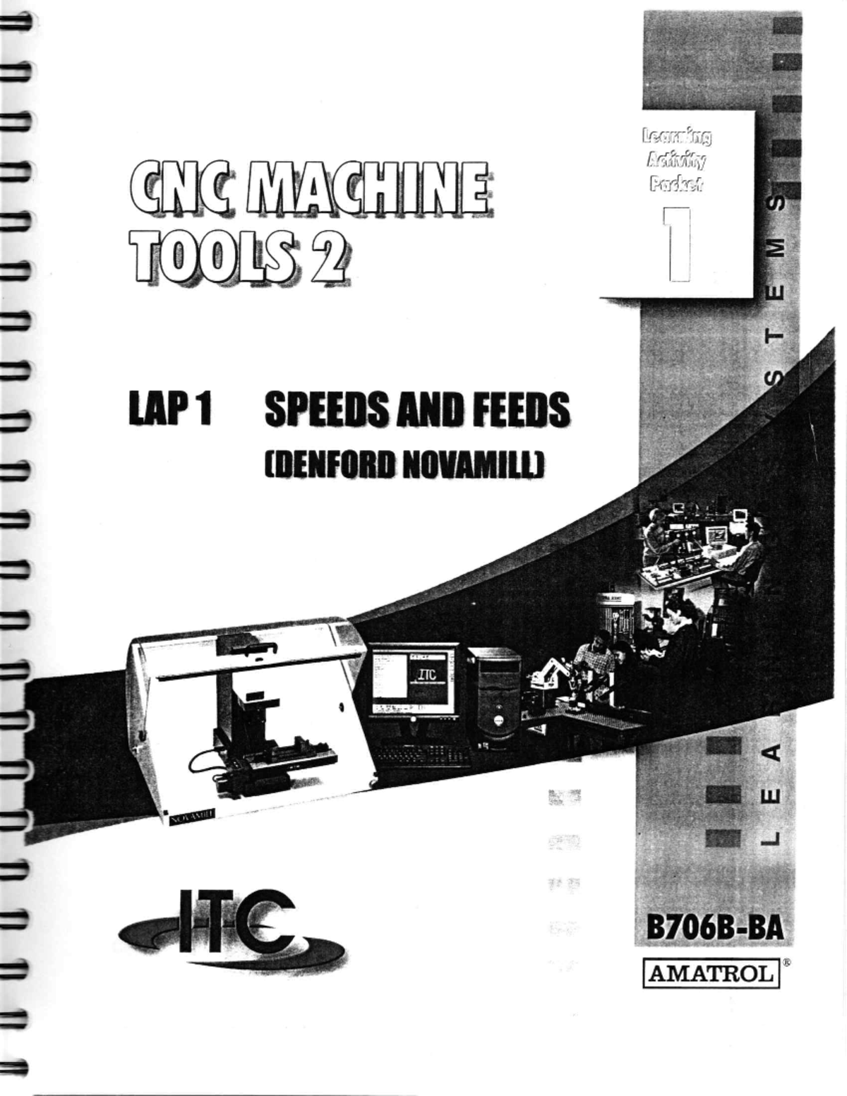 LAP 1 CNC Machine Speeds and Feeds Activity Packet (DENFORD NOVAMILL ...