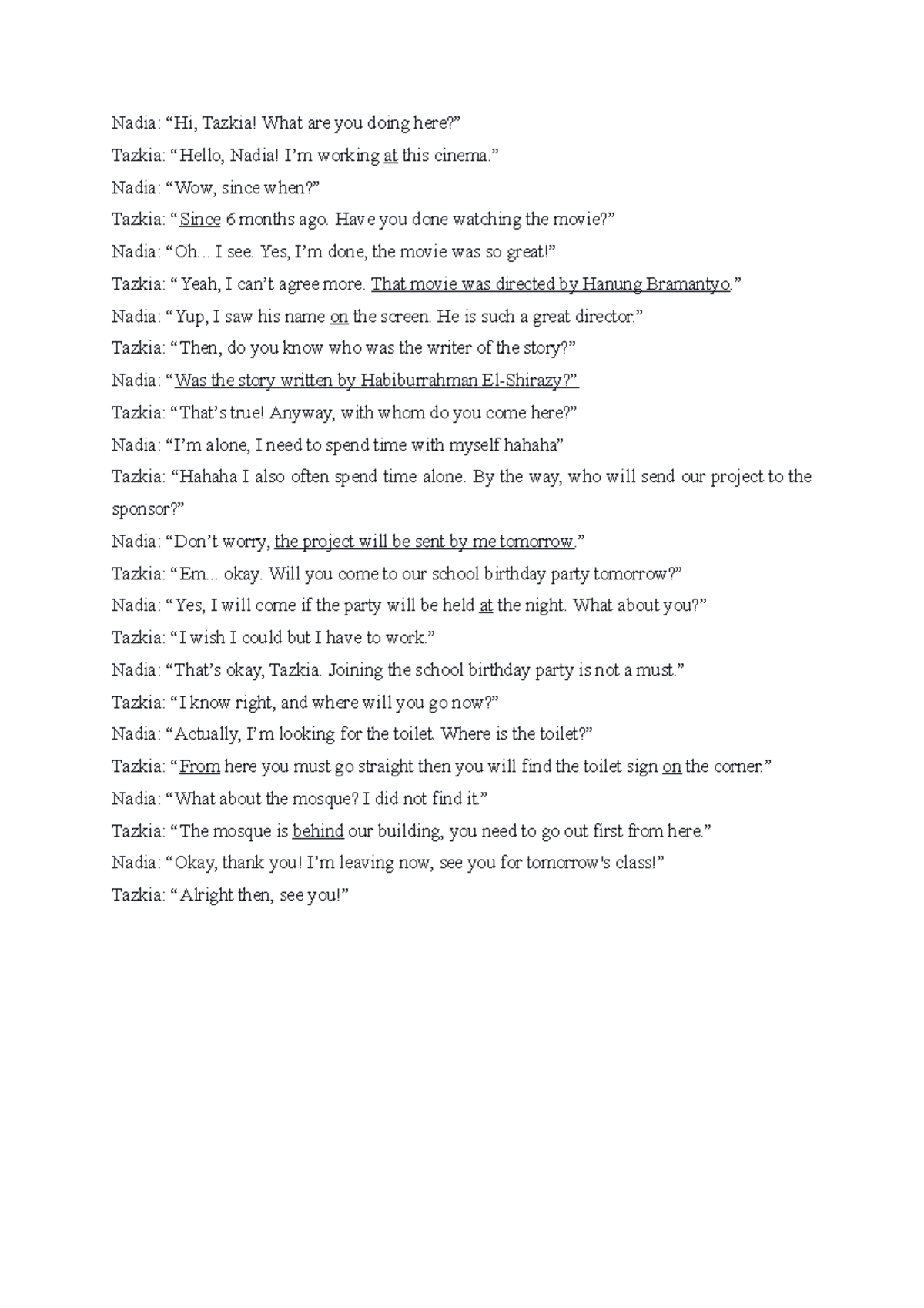 Passive Voice and Prepositions in Dialogues: A Study Guide - Studocu