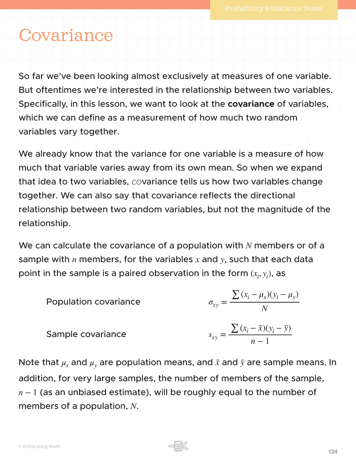 06 Covariance: Understanding the Relationship Between Two Variables ...