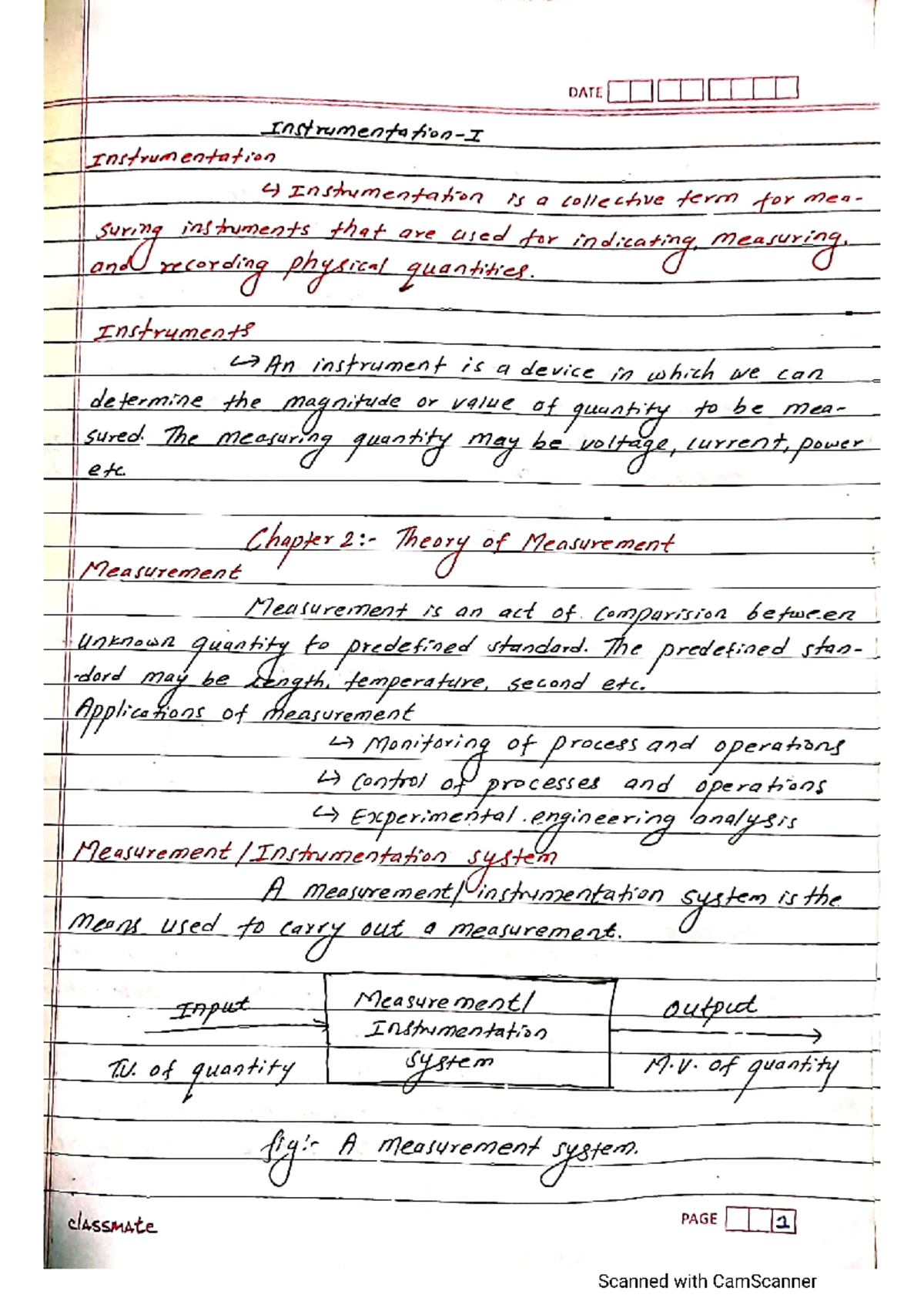 Complete Notes on Instrumentation I - First Edition (IOE II/II BCT ...