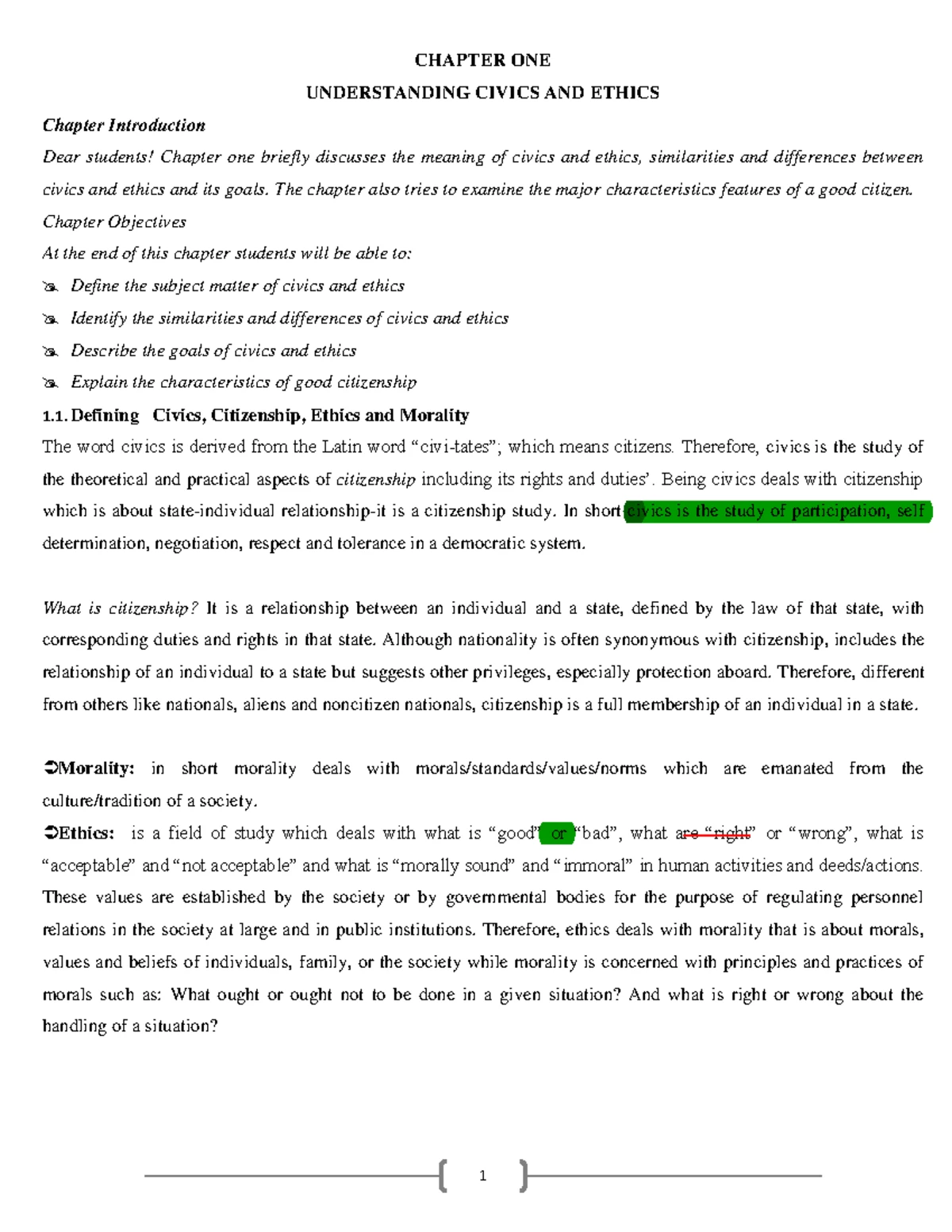 Grade 7 Citizenship - Citzenship - CITIZENSHIP EDUCATION STUDENT TEXT ...