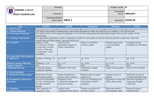 Eng G8 Q4 Module 2 - GRADE 8 - ENGLISH Fourth Quarter – Module 2 Week 2 ...