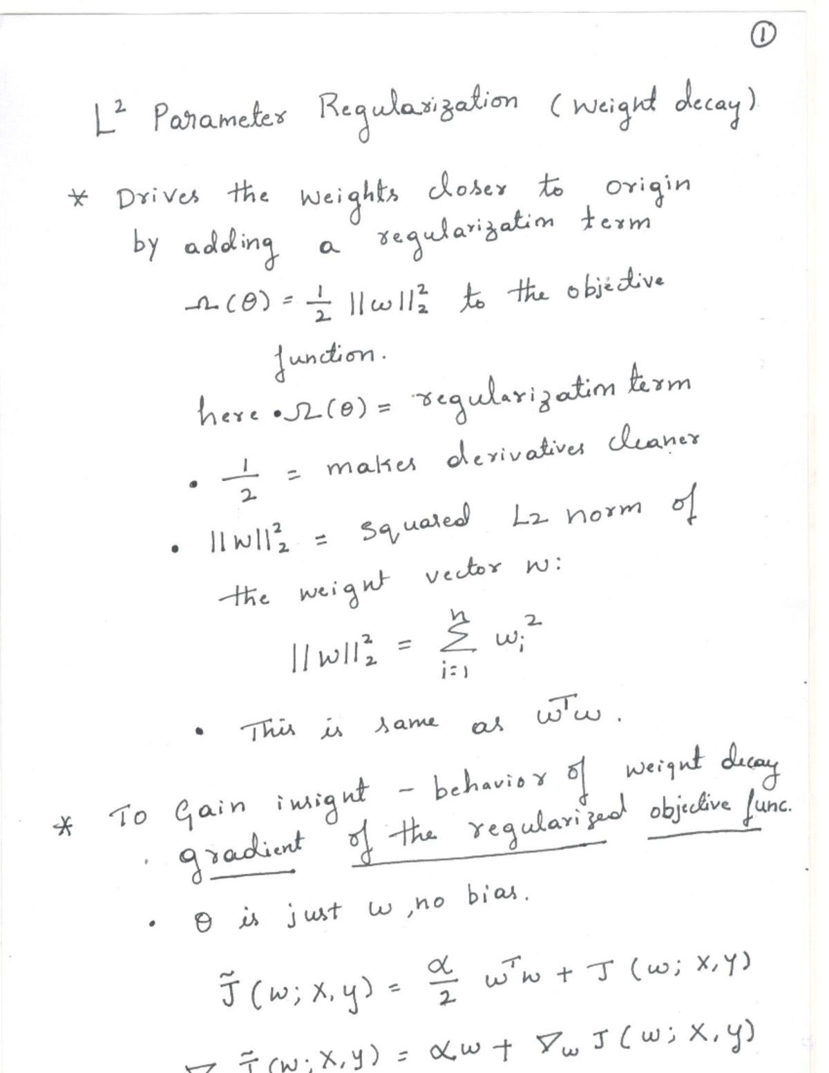 L2 Regularization in Linear Regression: Weight Decay Insights - Studocu
