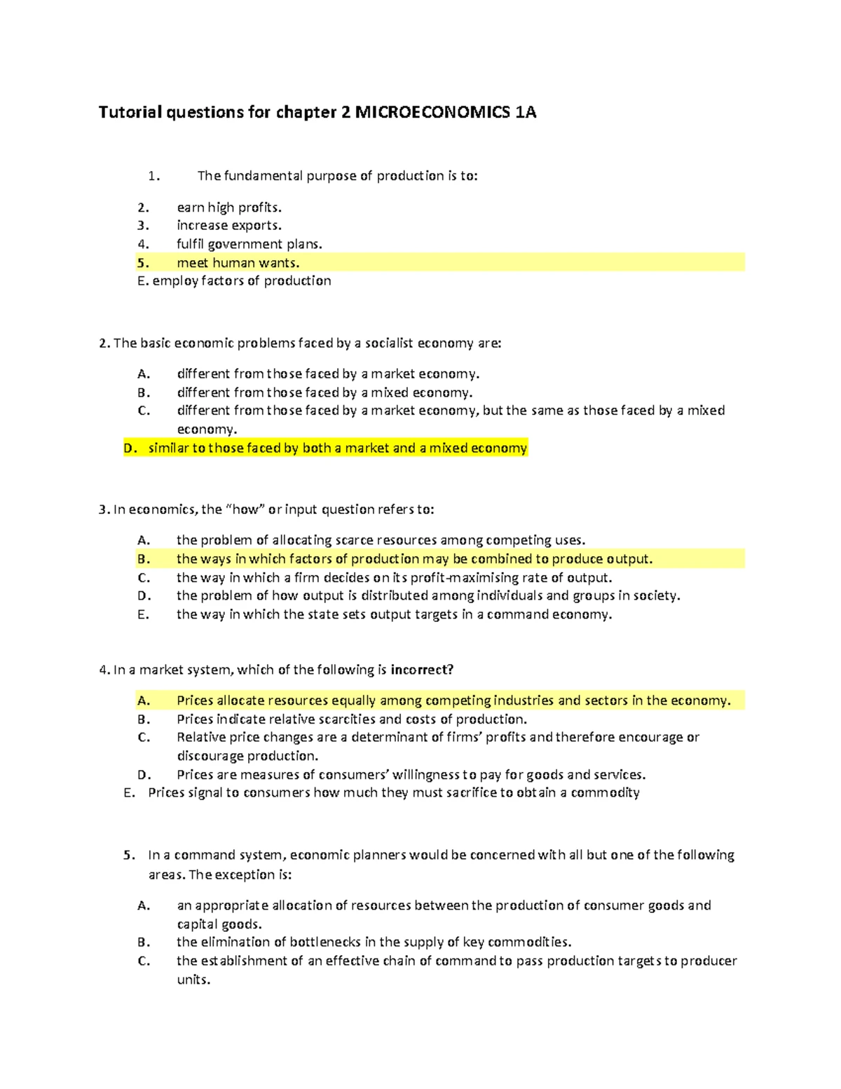 Chapter 3 - Chapter 3 Production, income and spending in a mixed economy Production, income and ...