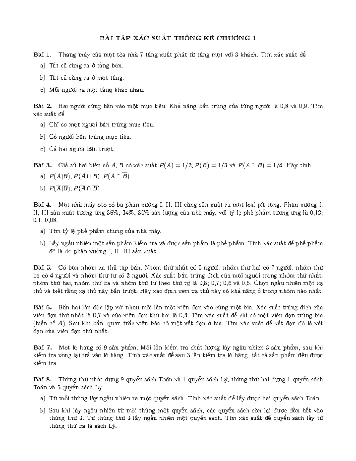 Bai tap chuong 1 - A NSWER K EY L ISTENING C OMPREHENSION Xem nội dung đầy đủ tại: - Studocu