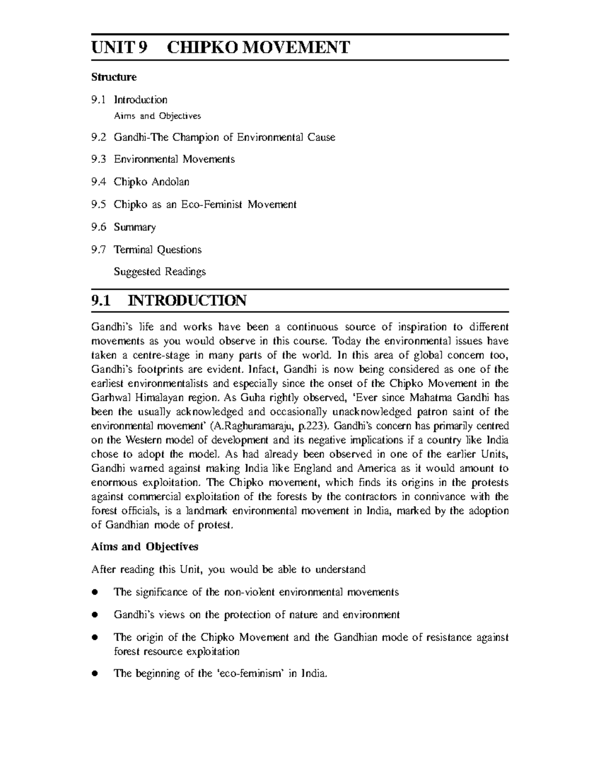 Chipko movement assignment will give u zist - Development Process and ...