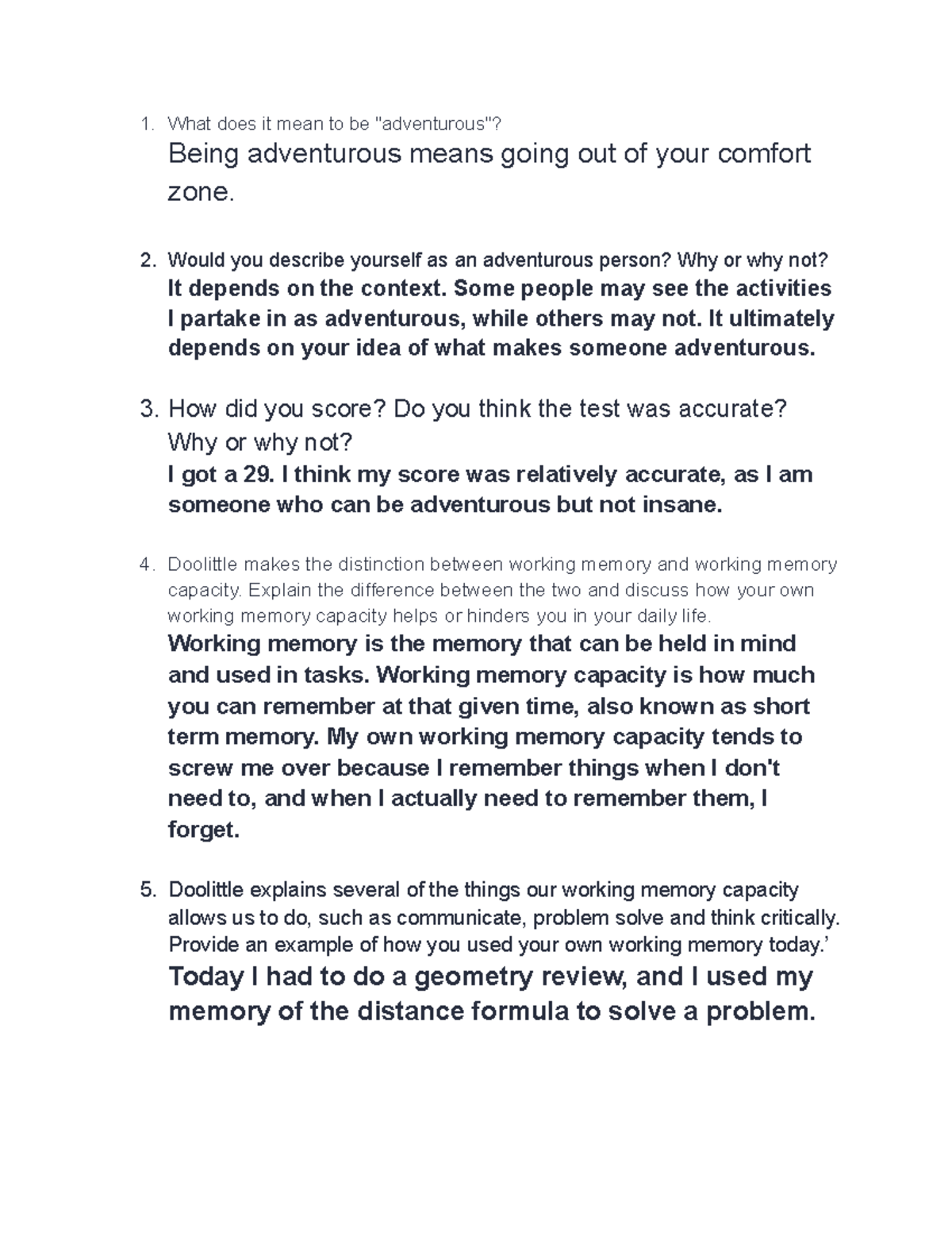 Dtopbox - nmkhktgk - 1. What does it mean to be "adventurous"? Being ...