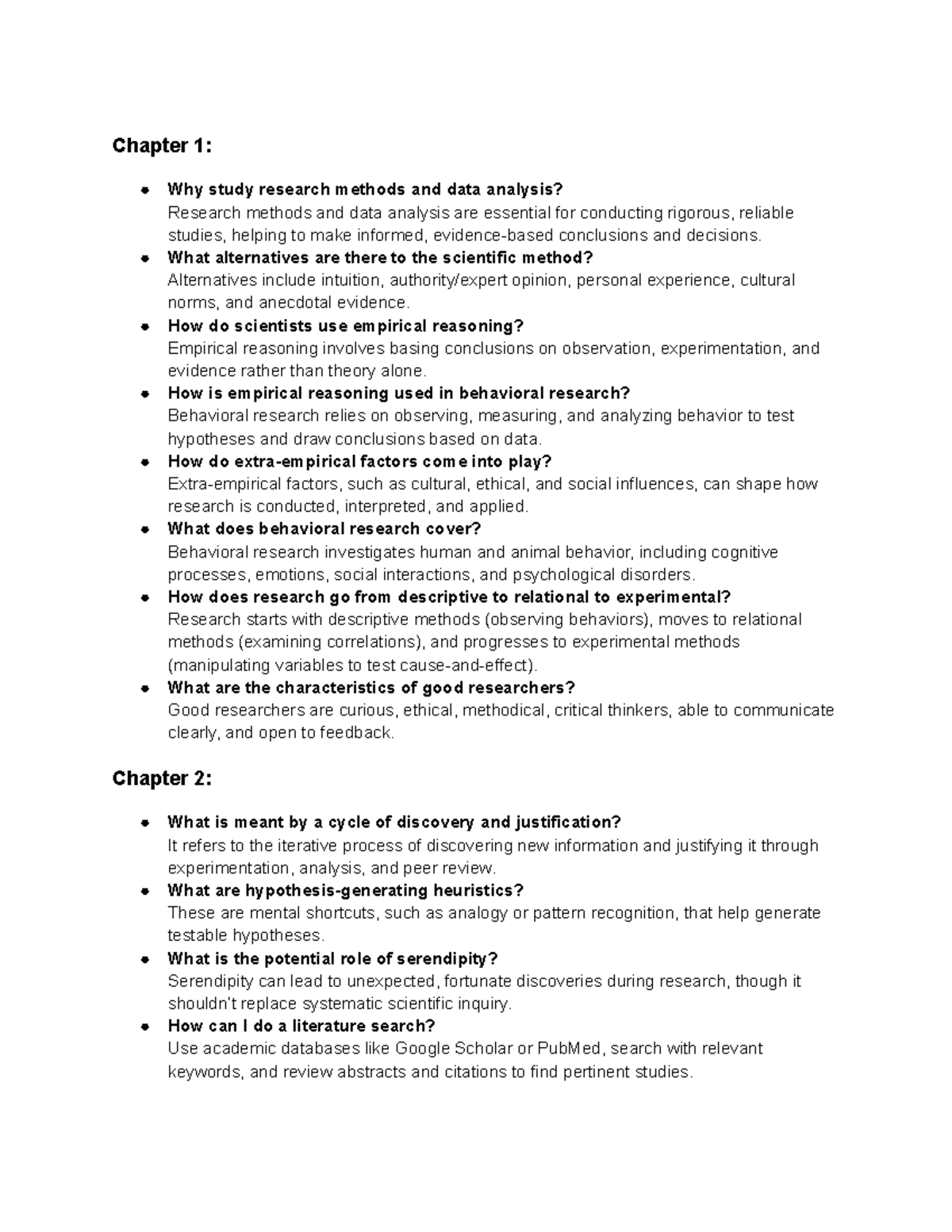 PSY3213 Final Exam Study Guide: Research Methods & Data Analysis - Studocu