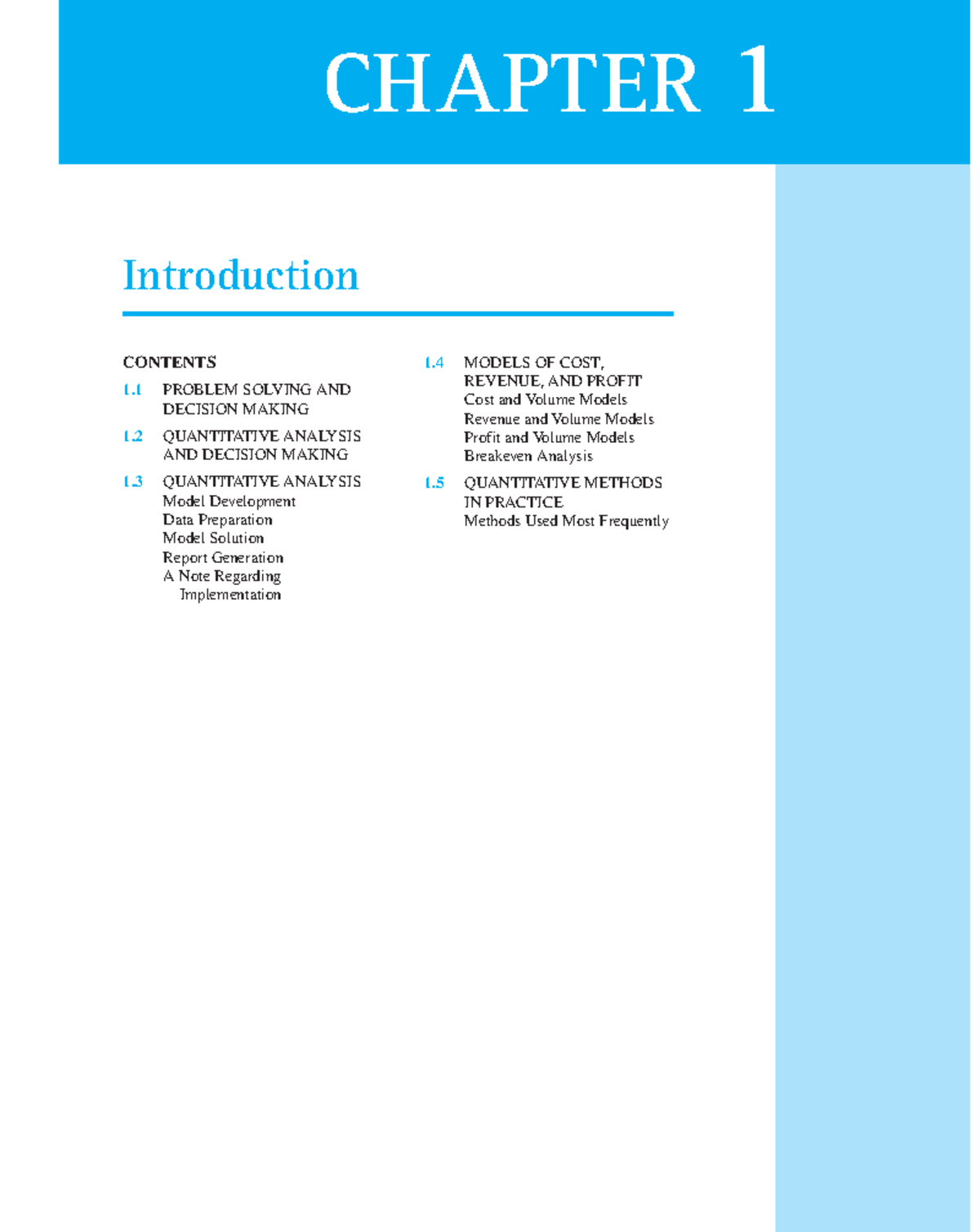 "BUS210 - Quantitative Methods for Business: Chapter 1 Overview" - Studocu