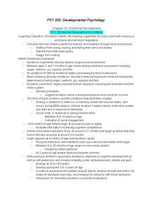 Syllabus PSY 220 - PSY220/Survey in Developmental Psychology Spring ...