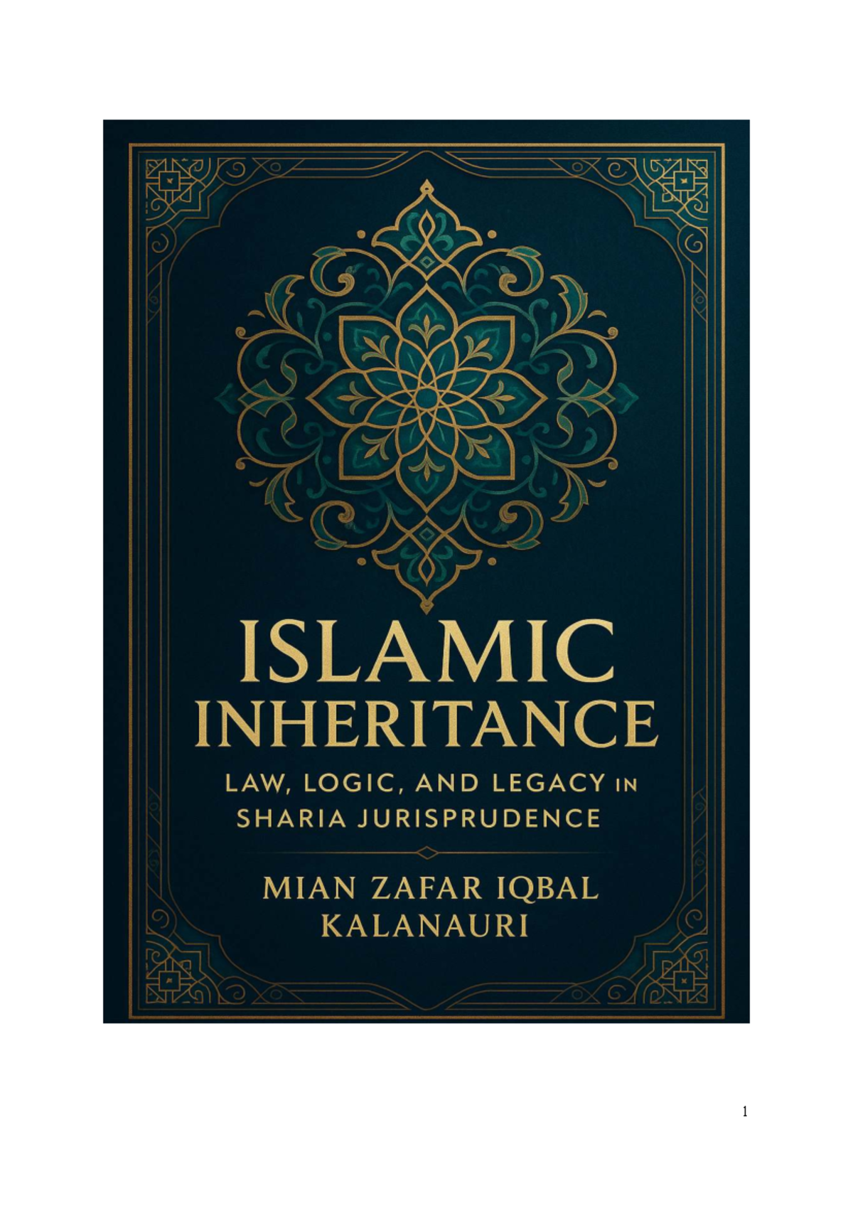 Islamic Inheritance Law: Logic and Legacy in Sharia Jurisprudence - Studocu